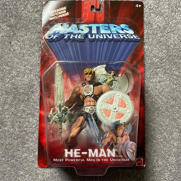 Mattel | Toys | 20 Masters Of The Universe Heman Cross Variant Action ...